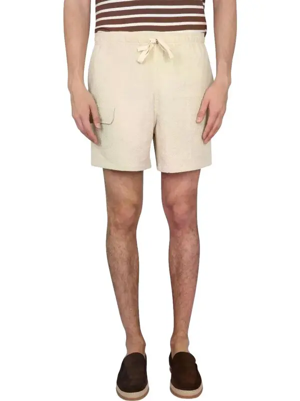 Howlin' Drawstring Cargo Shorts - Neutrals