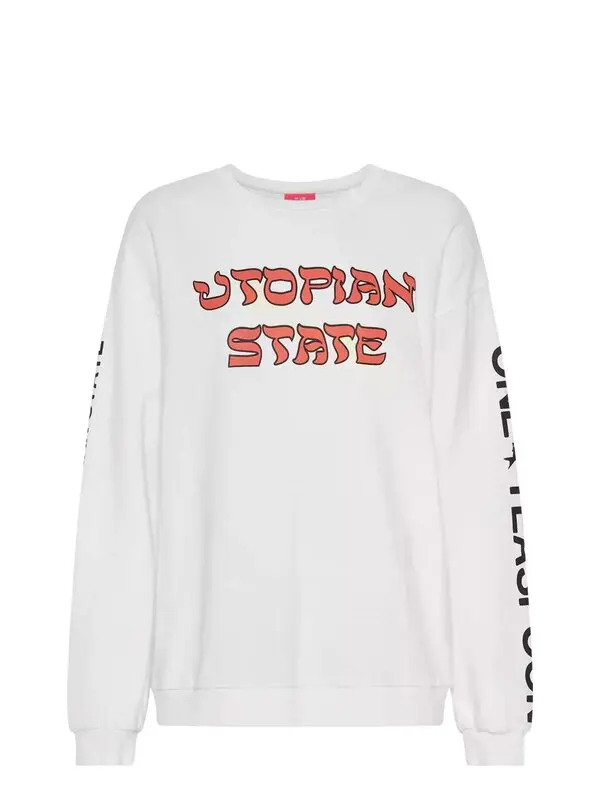 ONETEASPOON Printed Sweatshirt - Neutrals