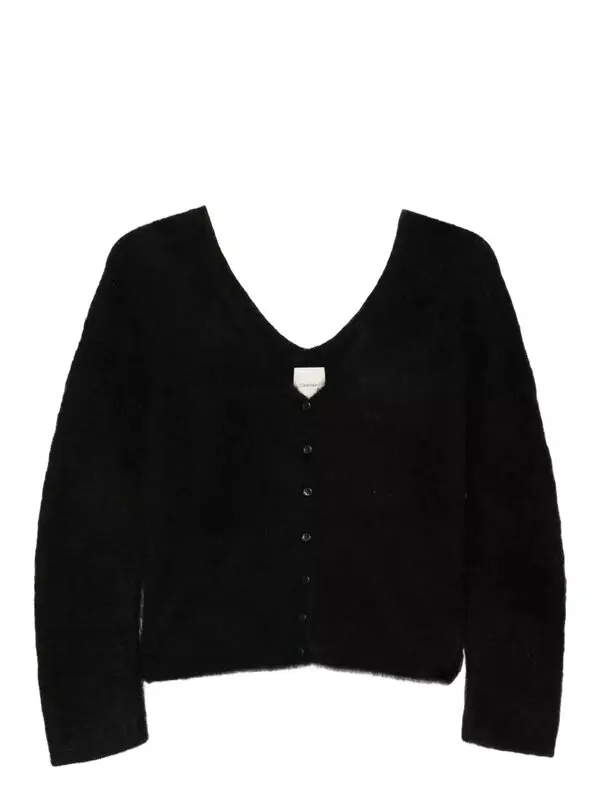 Calvin Klein Buttoned Cardigan - Black