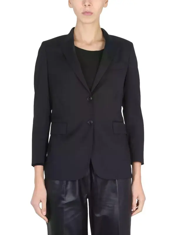 SAULINA Angelica Button Jacket - Black