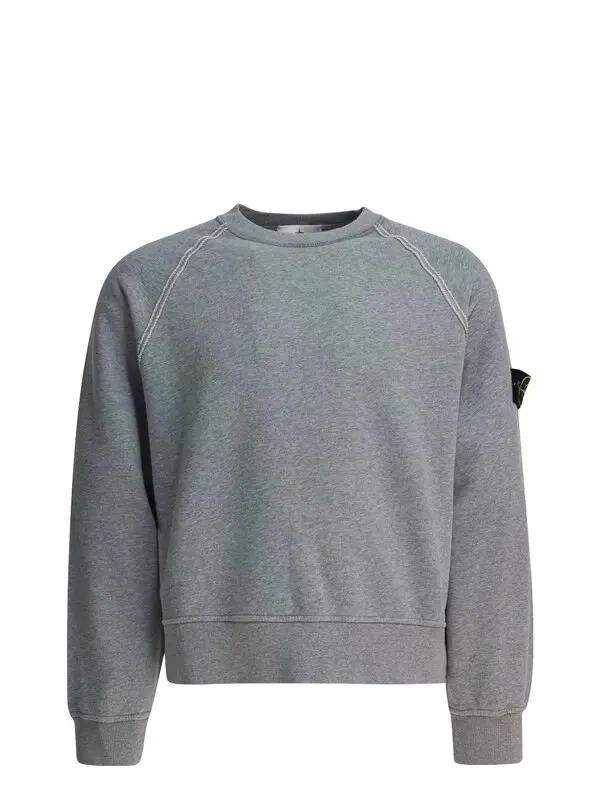 Stone Island Raglan-sleeves Sweatshirt - Grey