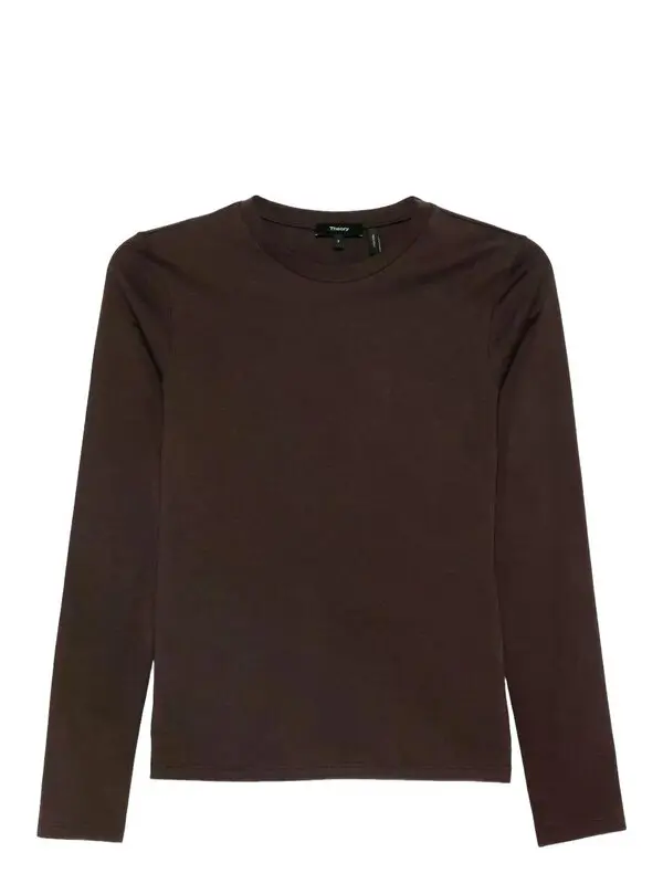 Theory Long-sleeve T-shirt - Brown