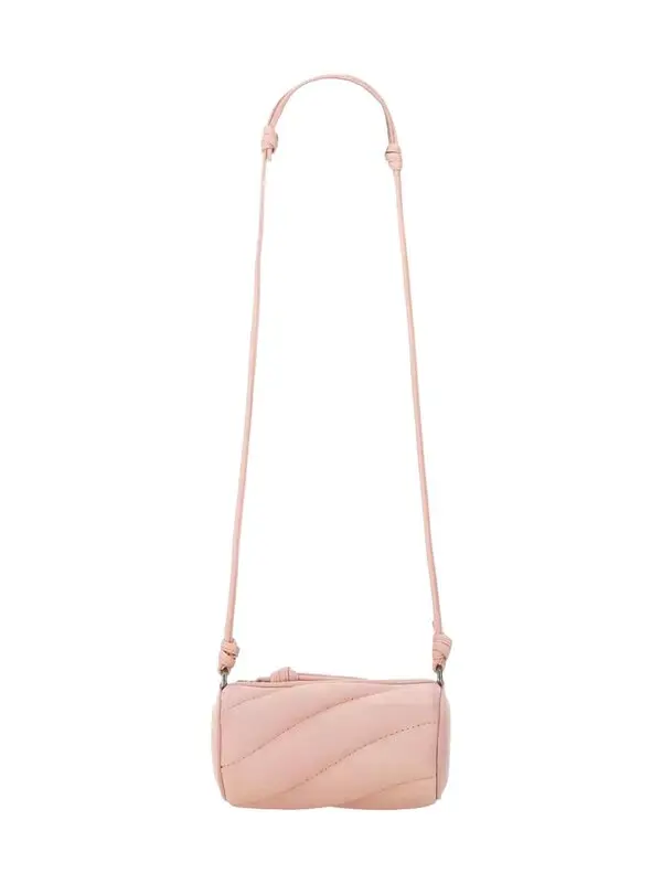 Fiorucci Quilted Crossbody Bag - Pink