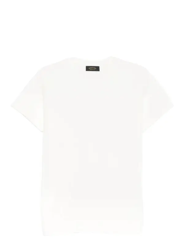 SCHAEFFER'S GARMENT HOTEL Crew-neck T-shirt - White