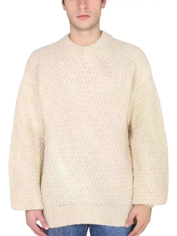 Séfr Leonard Textured Sweater - Neutrals