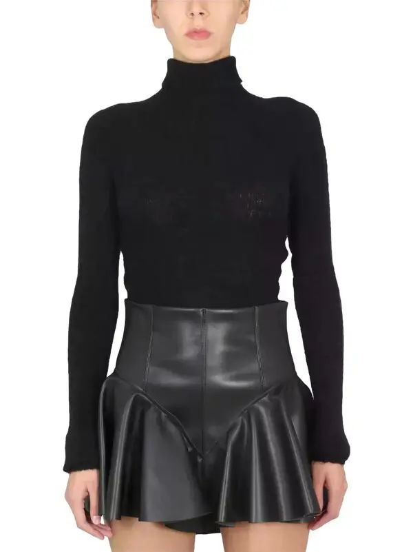 Philosophy Di Lorenzo Serafini Turtleneck Knitwear - Black