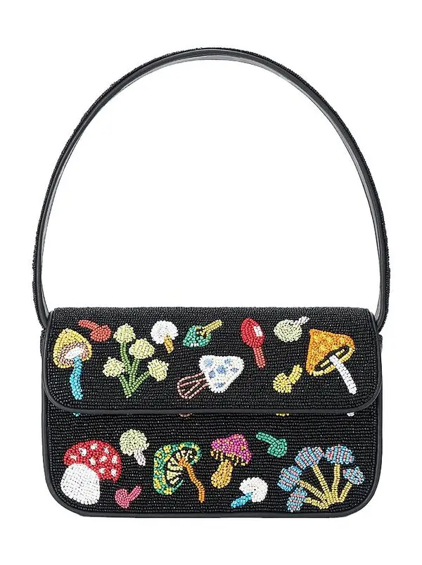Staud Tommy Beaded Bag - Shroomscape