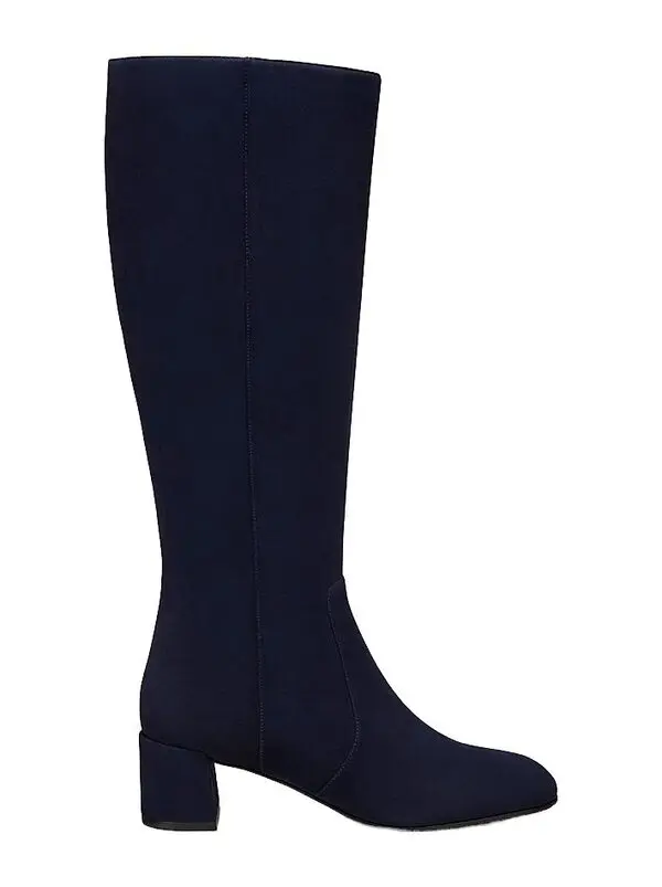 STUART WEITZMAN Maeve Zip Boots - Nice Blue