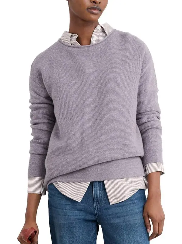 SEASALT CORNWALL Long Sleeve Sweater - Clematis