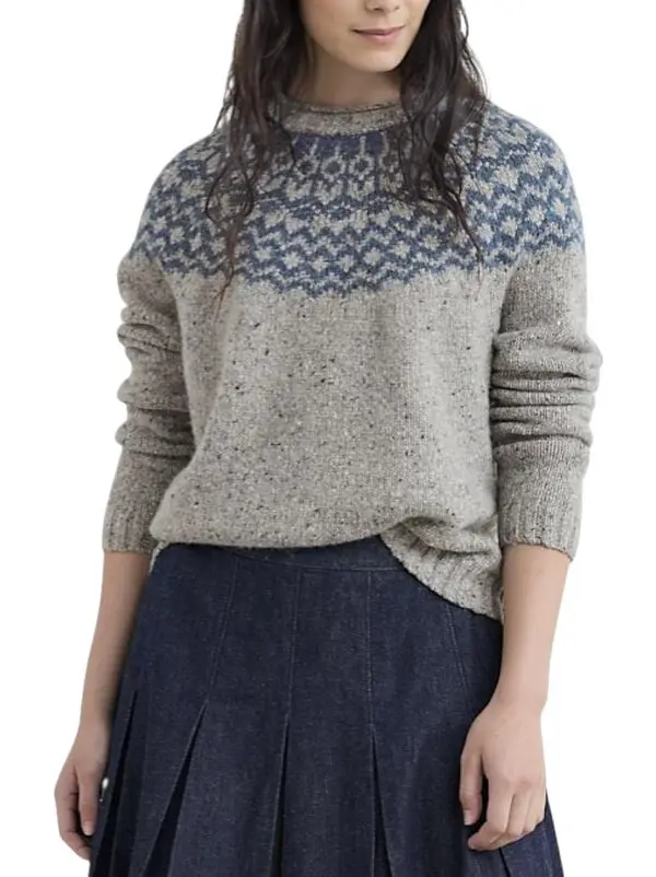 SEASALT CORNWALL Port Kinnis Sweater - Wag Tail Tor Shore