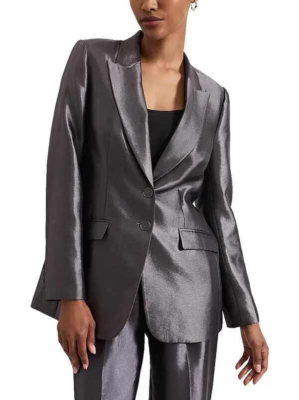PHASE EIGHT Sade Jacket - Gunmetal