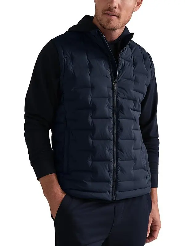 RHONE Voyage Down Vest - True Navy
