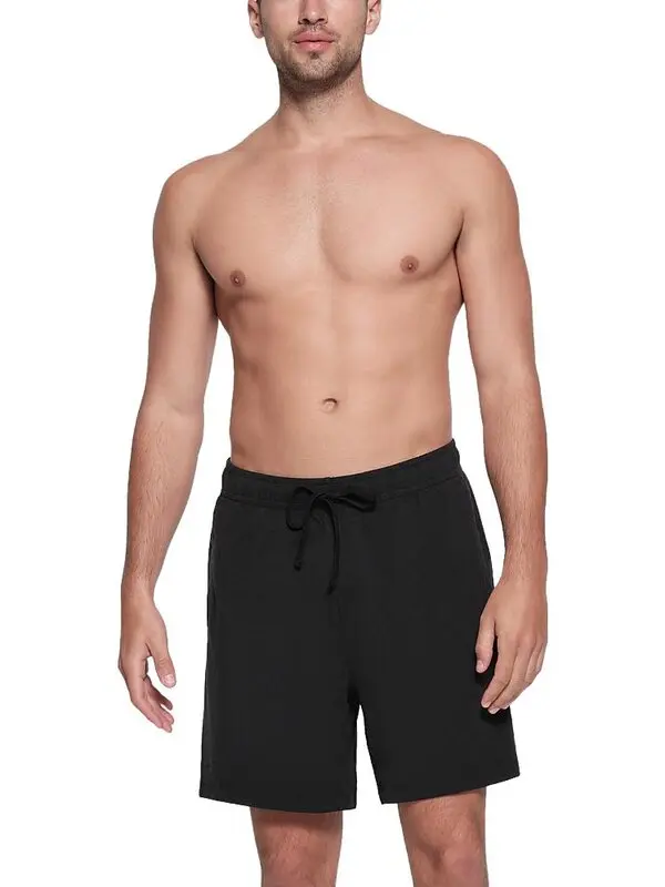 SKIMS Classic Fit 6.5" Jersey Shorts - Obsidian