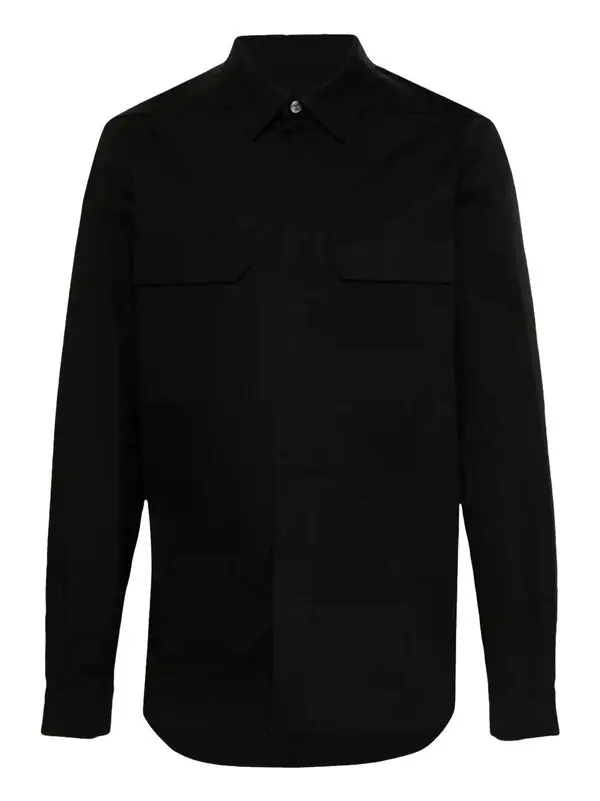 Rick Owens Pocket Shirt - Black