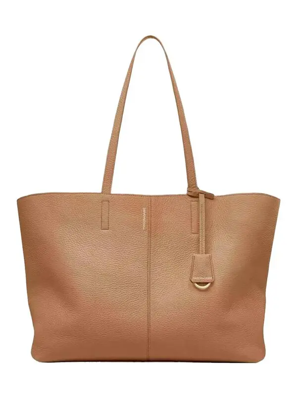 MAISON DE SABRE Snap Soft Leather Tote Bag - Neutrals
