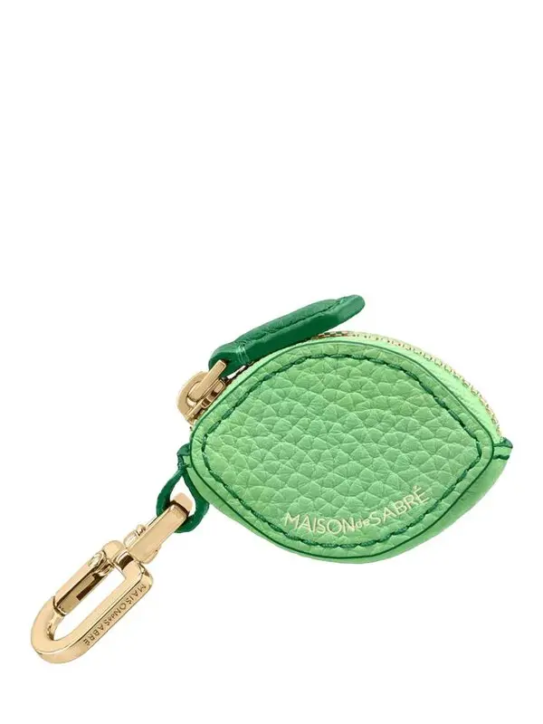 MAISON DE SABRE Fruit Zip Charm - Green