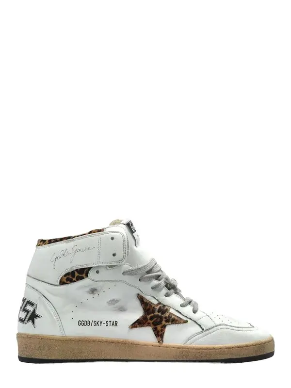 Golden Goose Sky Star High-top Sneakers - White