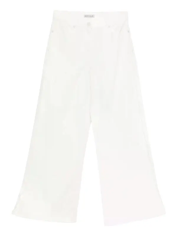 OCCLEUS Bianca Wide-leg Trousers - White