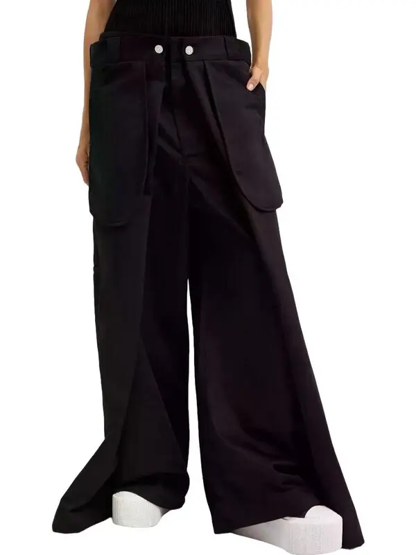 Jean Paul Gaultier X Shayne Oliver Wide-leg Trousers - Black