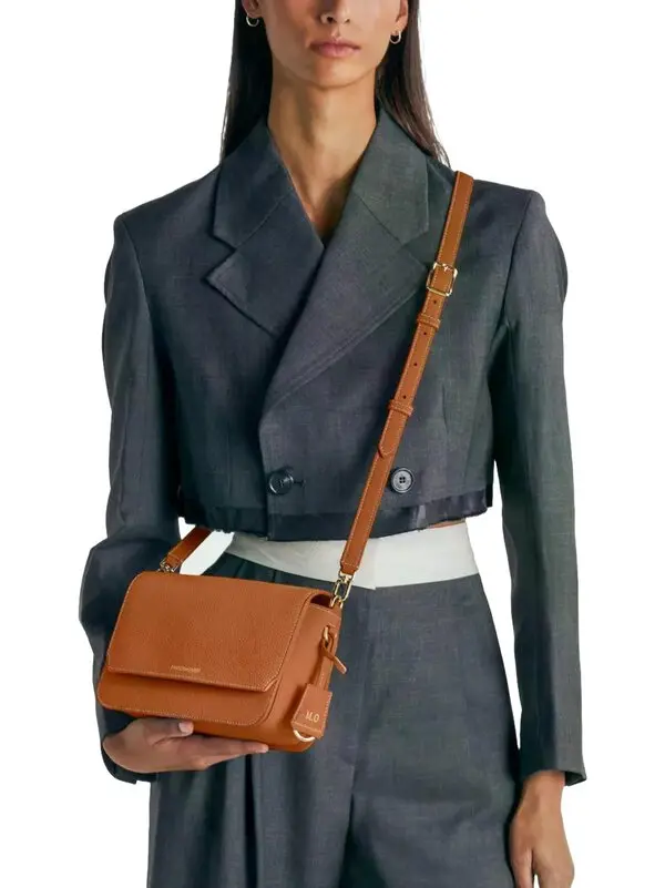 MAISON DE SABRE Leather Shoulder Bag - Brown