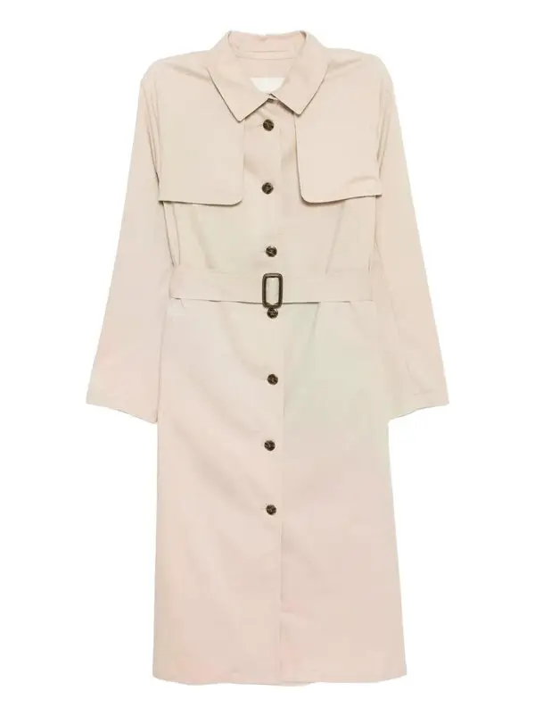 TO B. BY AGNÈS B. Belted Waist Trench Coat - Neutrals