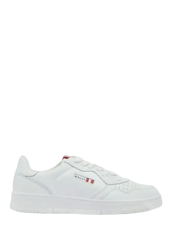 Bally Jasper Ribbon-detail Sneakers - White