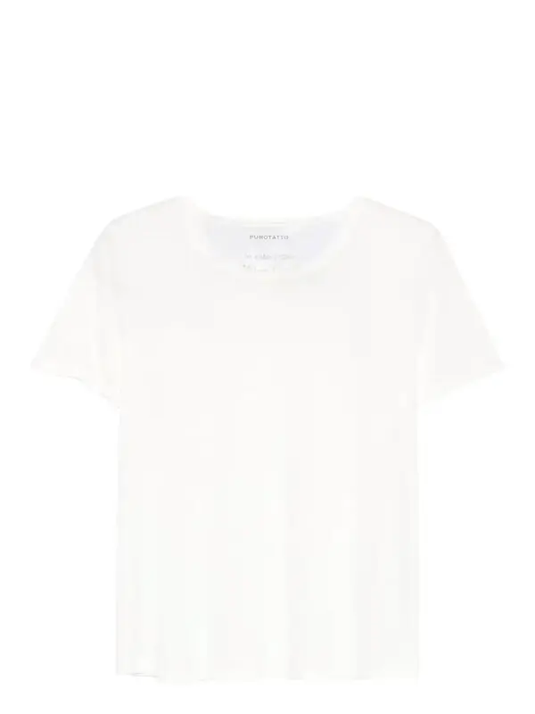 PUROTATTO Short-sleeve T-shirt - White