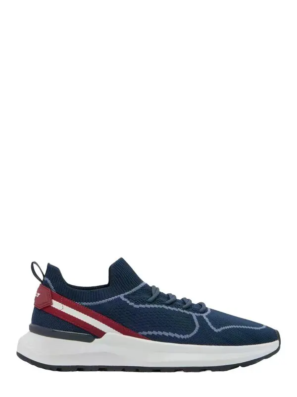 Bally Sylen Ribbon Logo Sneakers - Blue