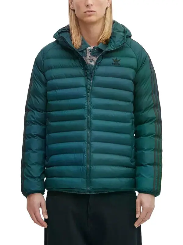Adidas Hooded Padded Jacket - Green