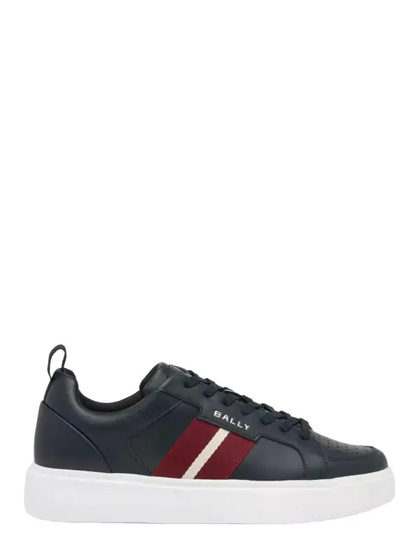 Bally Blayze Ribbon Logo Sneakers - Blue