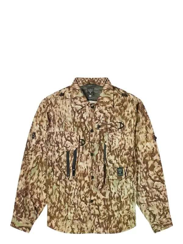 SOUTH2 WEST8 Camouflage-print Jacket - Neutrals