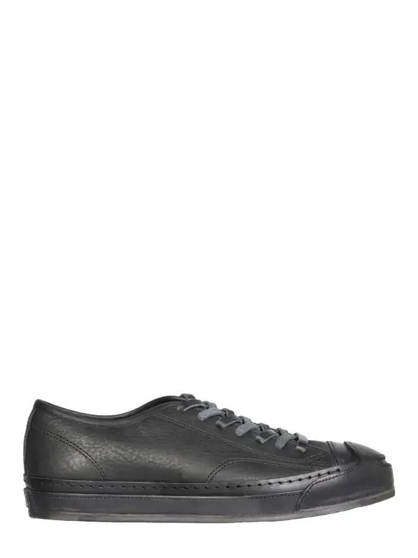 HENDER SCHEME Leather Lace-up Sneakers - Black
