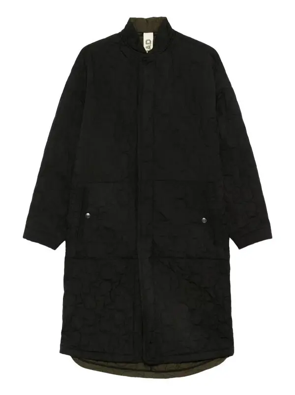 KONRAD Petra Quilted Coat - Black