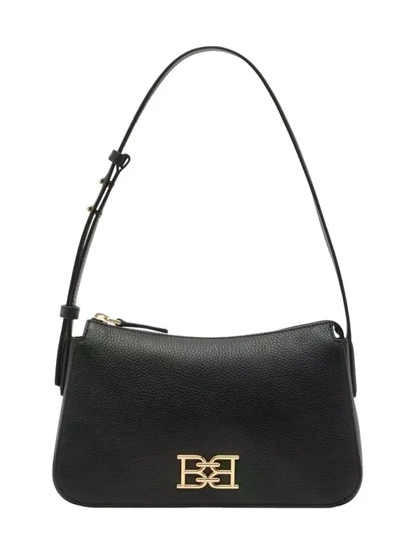 Bally Grained B-chain Shoulder Bag - Black