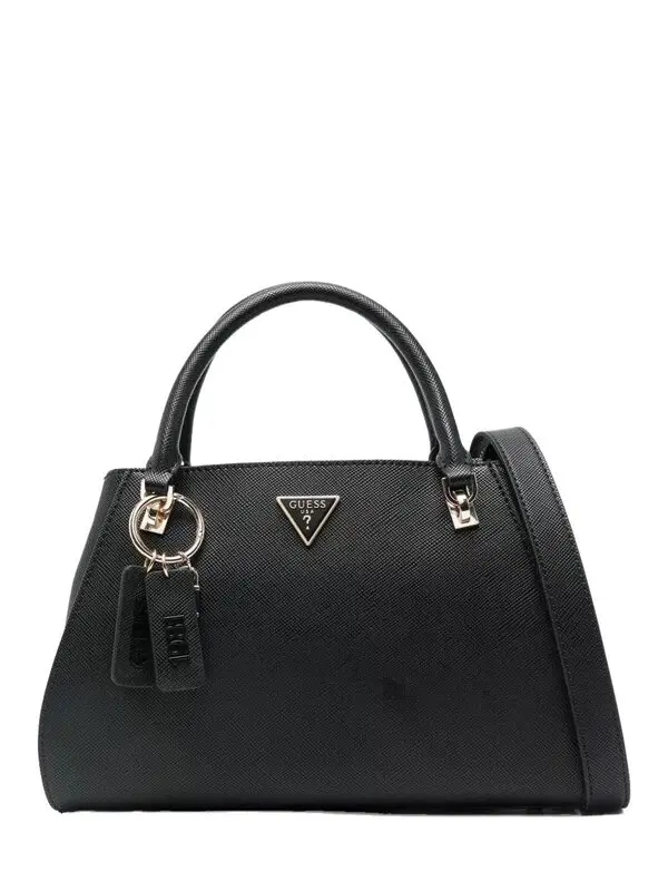Guess Logo-patch Tote Bag - Black