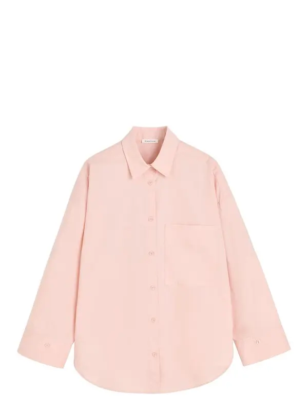 BY MALENE BIRGER Derris Organic Cotton Shirt - Rose Dust