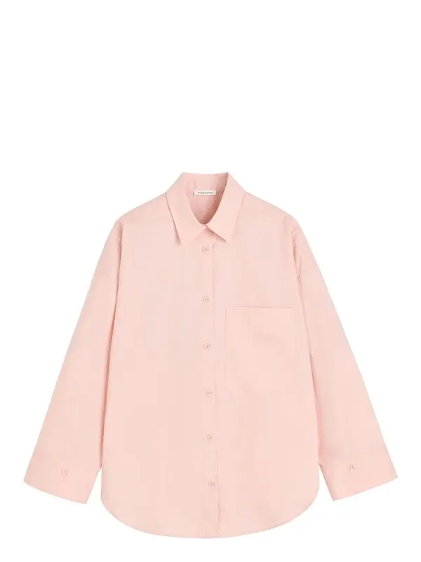 BY MALENE BIRGER Derris Organic Cotton Shirt - Rose Dust