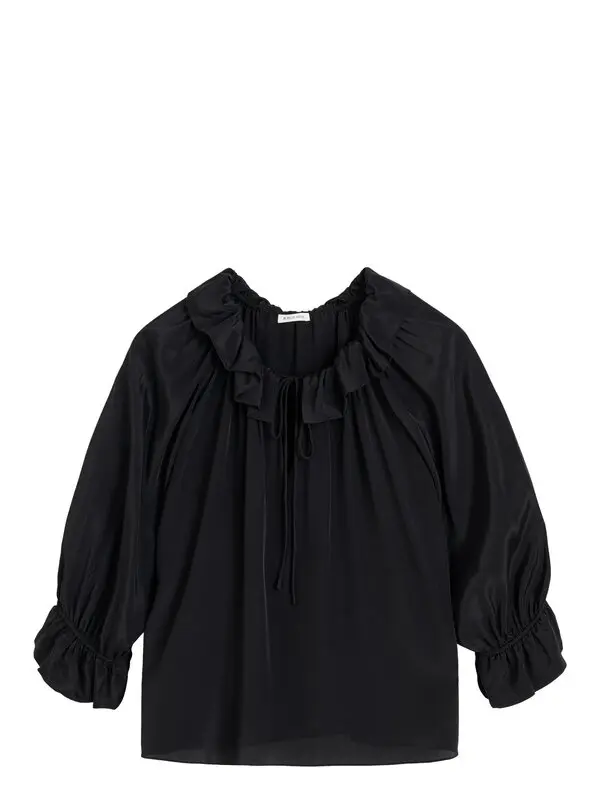 BY MALENE BIRGER Dicte Blouse - Black