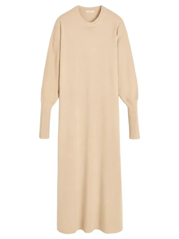 BY MALENE BIRGER Liv Wool Maxi Dress - Old Beige