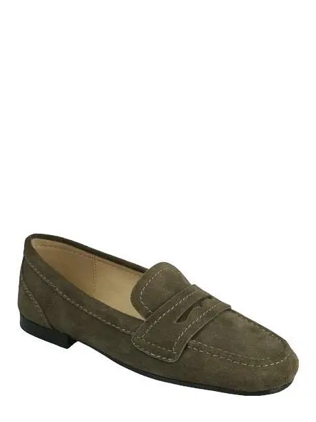 Mia Bahar Penny Loafer - Olive