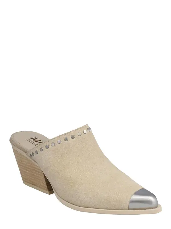 Mia Dixie Cap Toe Mule - Sand