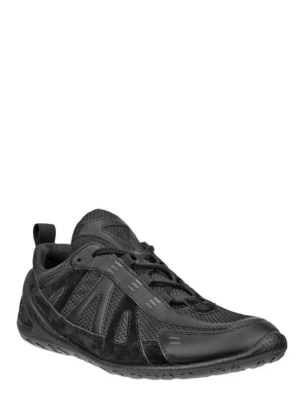 Ecco Biom Lite Lace-up Sneakers - Black/black/black