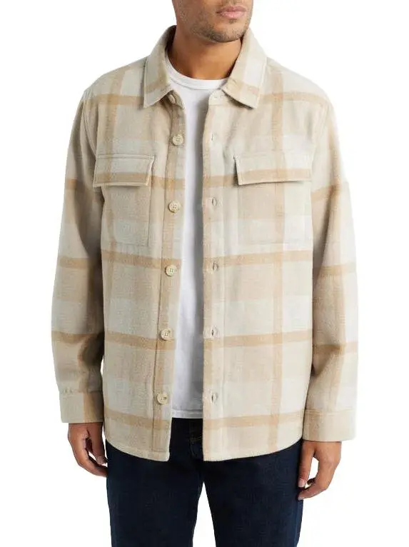 7 Diamonds Cliffside Overshirt - Sand
