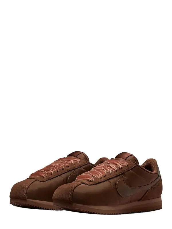 Nike Cortez Mixed Media Sneakers - Fauna Brown/cacao Wow/brown