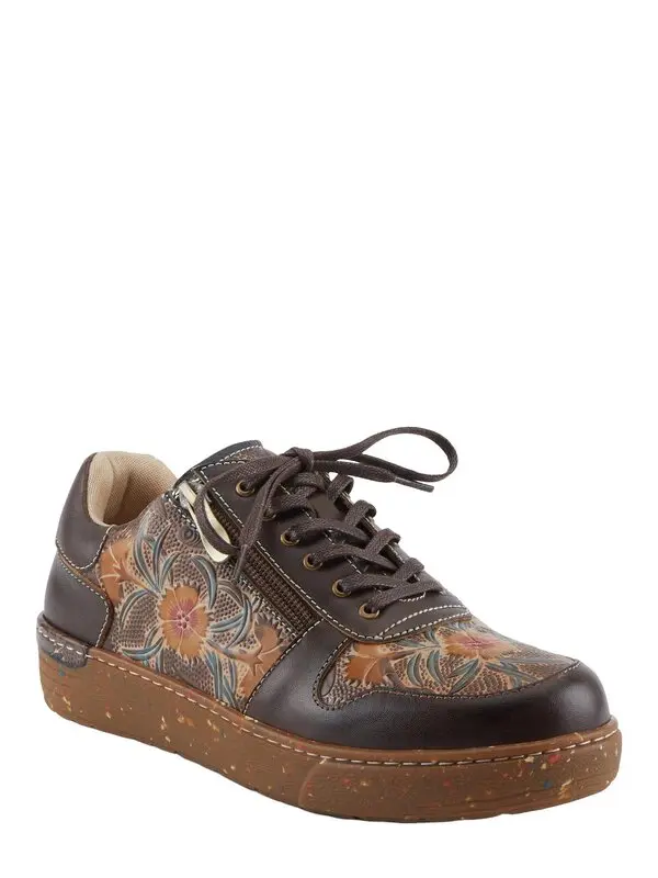 SPRING STEP SHOES Sincerity Sneaker - Brown Multi