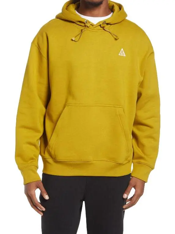Nike Fleece Hoodie - Moss/desert Moss/white