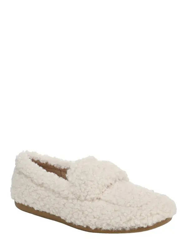 Vionic Faux Shearling Slipper - Cream