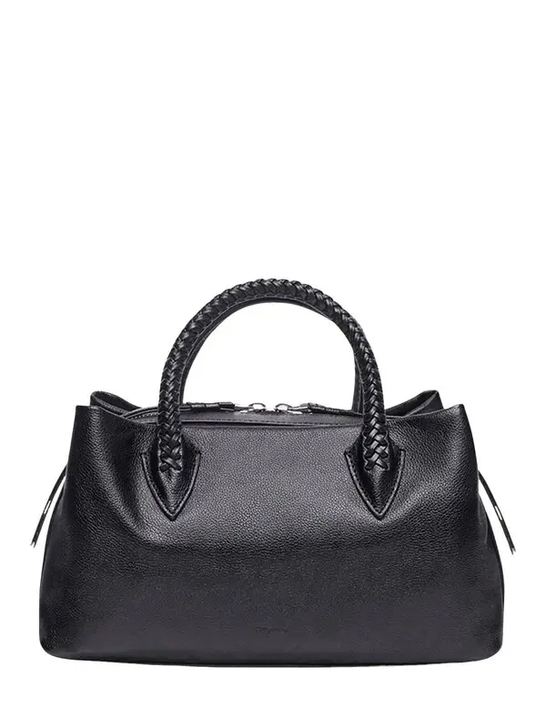 ORYANY Roy Leather Satchel - Black