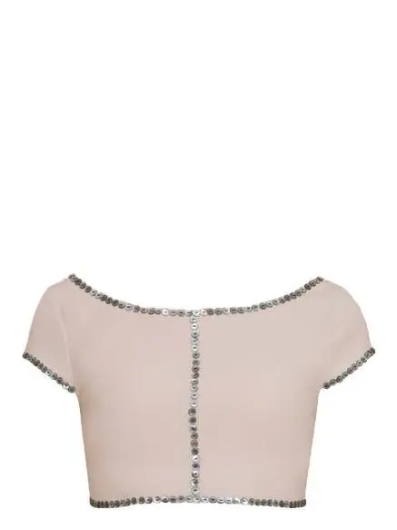 CONTESSA MILLS Coraline Crop Top - Pink