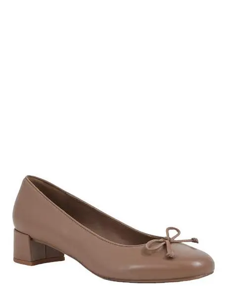 REISS Leather Anna Pumps - Neutral